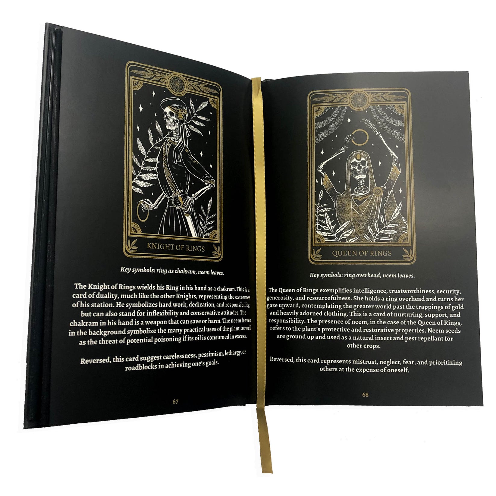 "The Marigold Tarot - A Guide to the Symbolism" Hardcover Tarot Guideb ...